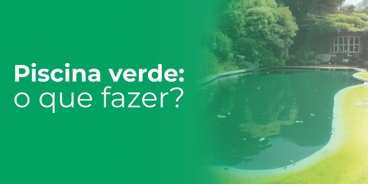 O que fazer para evitar que a água da sua piscina fique verde - Panozon